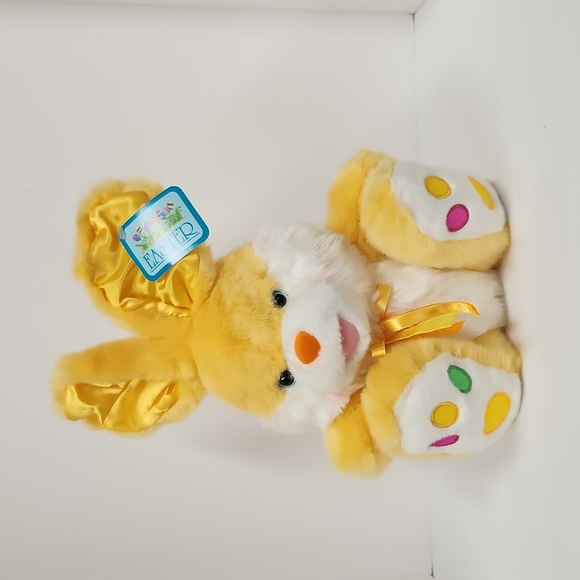 Walmart | Toys | Vintage Golden Yellow Easter Bunny | Poshmark